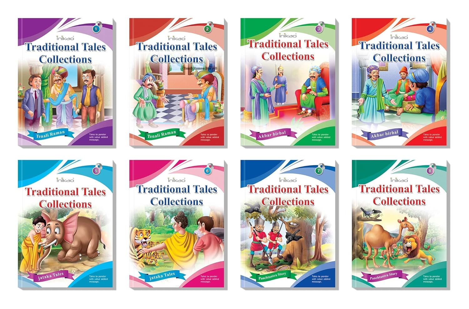 Panchatantra & Traditional Short Stories with Pictures for kids : set ...
