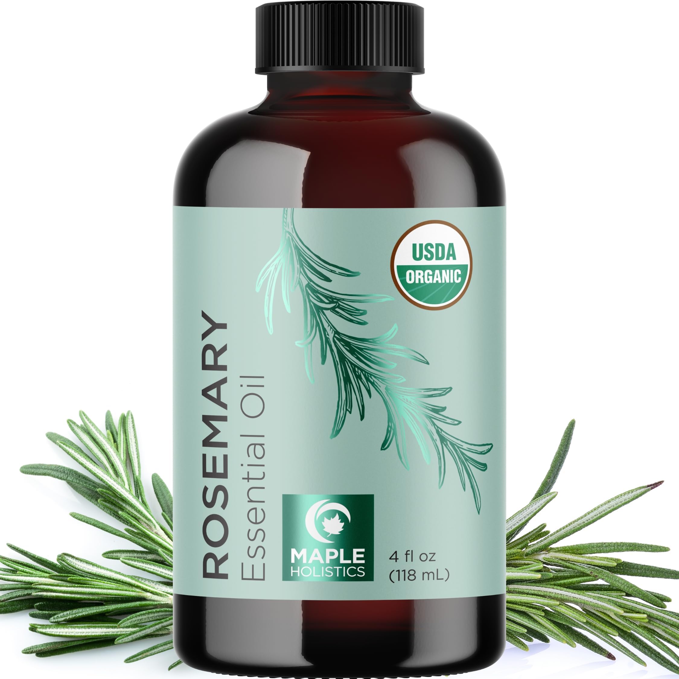 Amazon.com: NOW Foods Rosemary Oil, 4 Fl Oz + 1 Glass Dropper : Health ...
