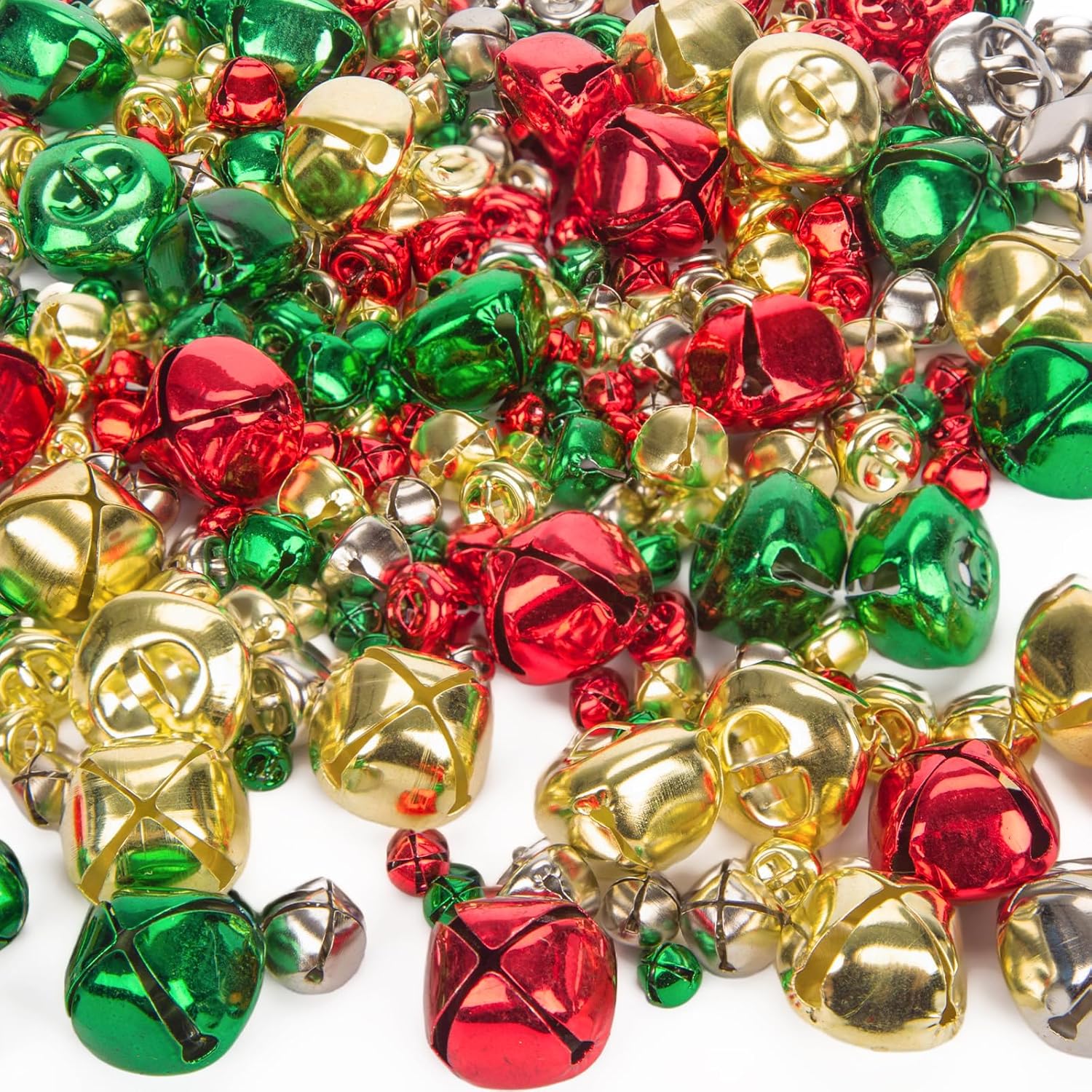 Amazon.com: Shindel 250PCS Jingle Bells Bulk, Jingle Bells for Crafts ...