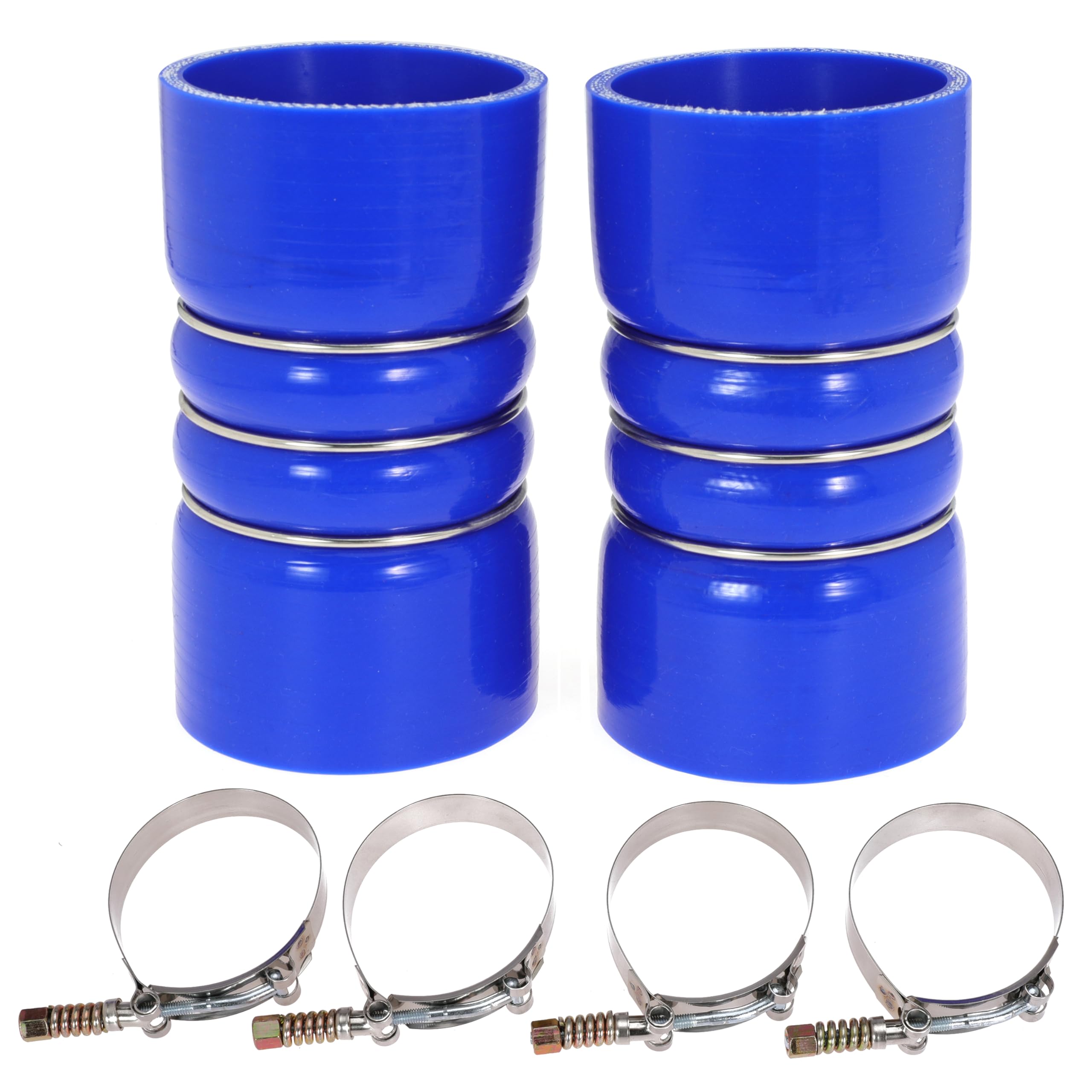 Snapklik.com : 3 Inch Silicone Charge Air Cooler Hump Hose Boot Set 3" X 6"