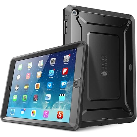 Amazon.com: BRAECN iPad Air Shockproof Case [Heavy Duty] Full-Body ...