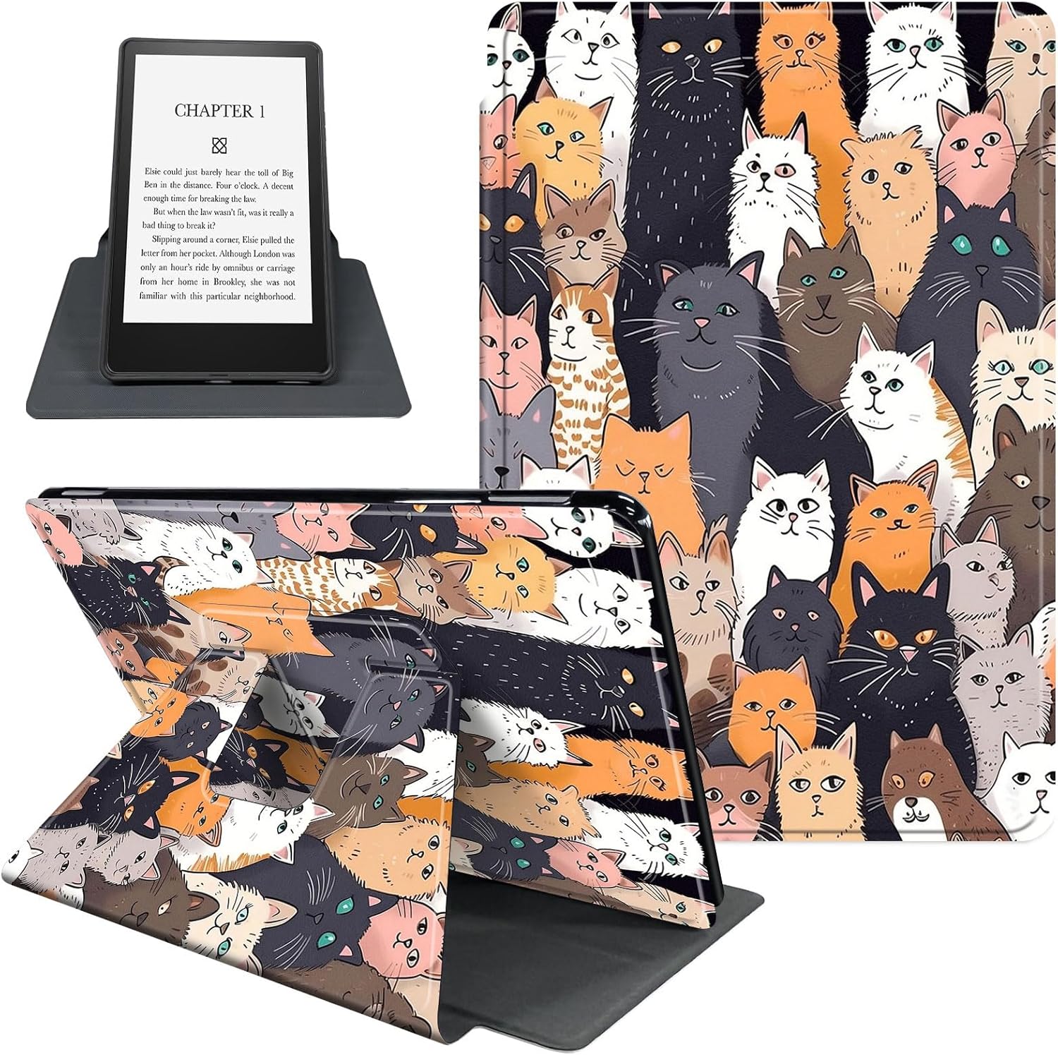 Amazon.com: Case for All-New Kindle 10th Generation 2019 Release, 360 ...