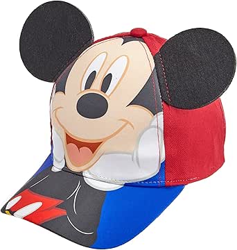 Amazon.com: Disney Toddler Boys Mickey Mouse Cotton Baseball Cap Hat ...