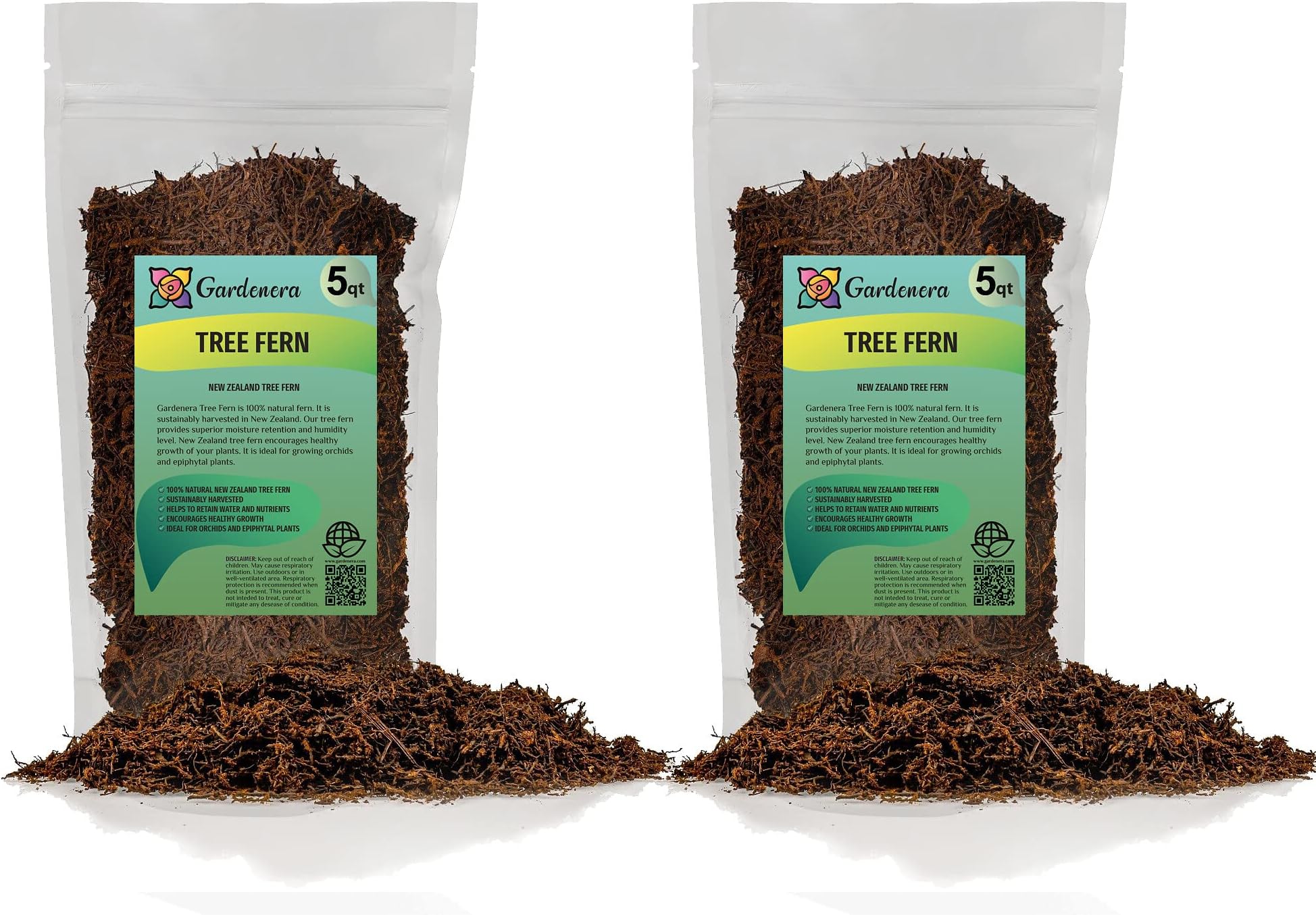 Amazon.com : Fern Wood New Zealand Tree Fern Soft Orchid Substrate 40 ...