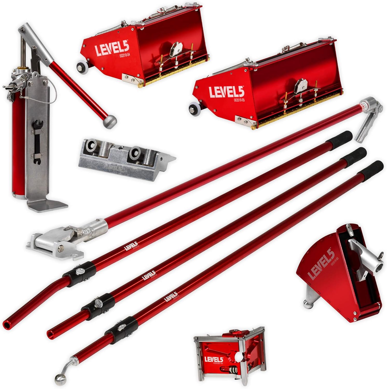 Drywall Finishing Set, MEGA Capacity - LEVEL5 | Pro-Grade | 7/10" MEGA ...