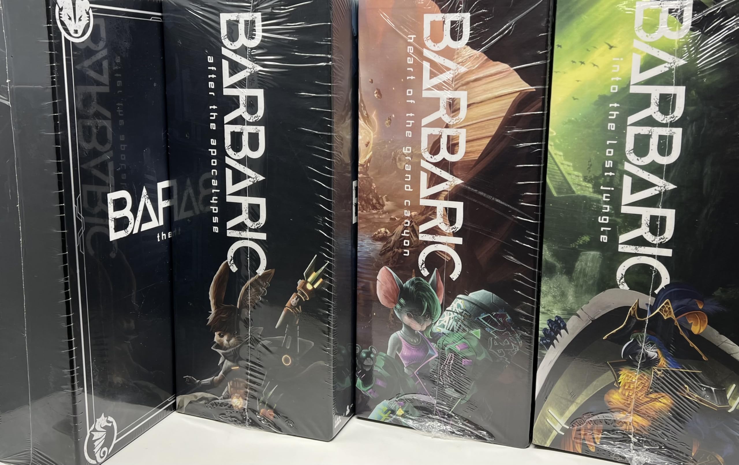 Amazon.com: Barbaric Miniatures Board Game Kickstarter Bundle : Toys & Games