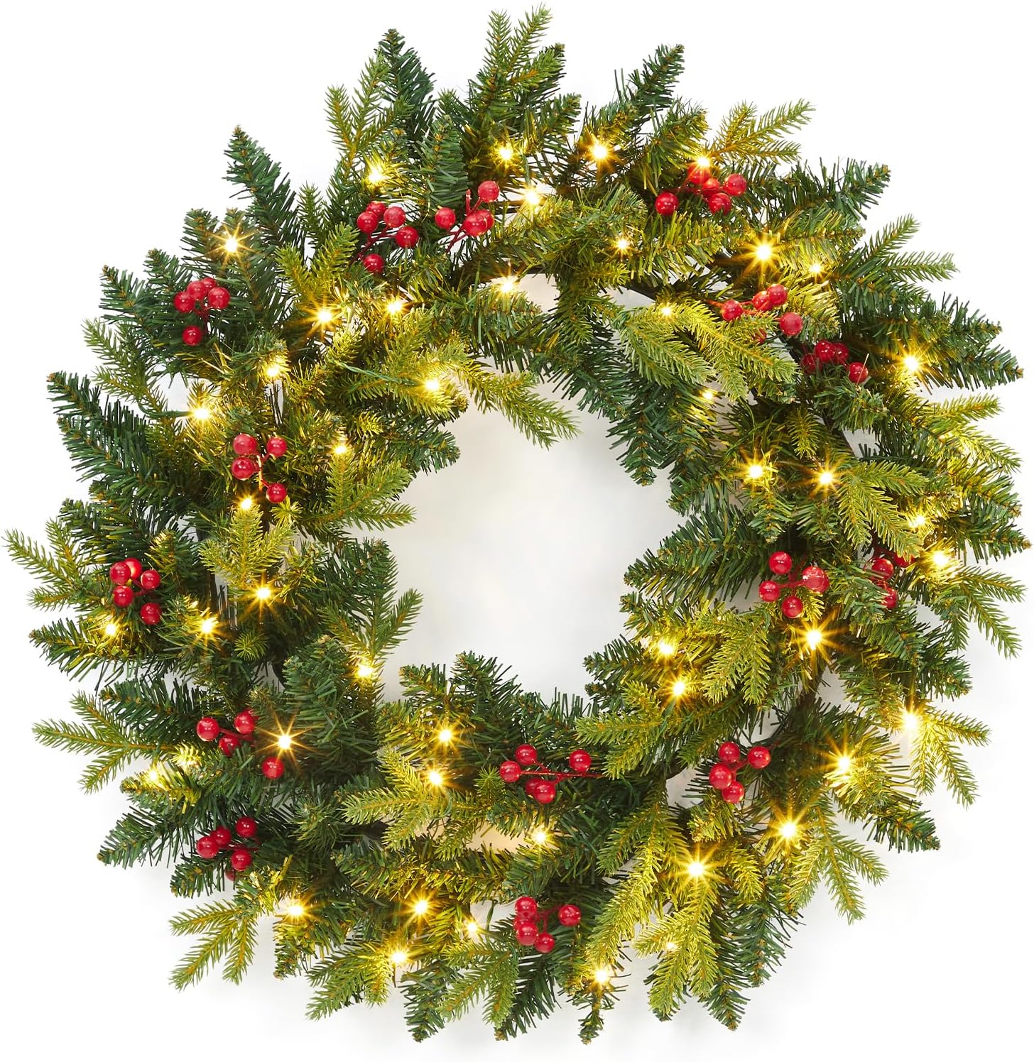 24 Inch Christmas Wreath
