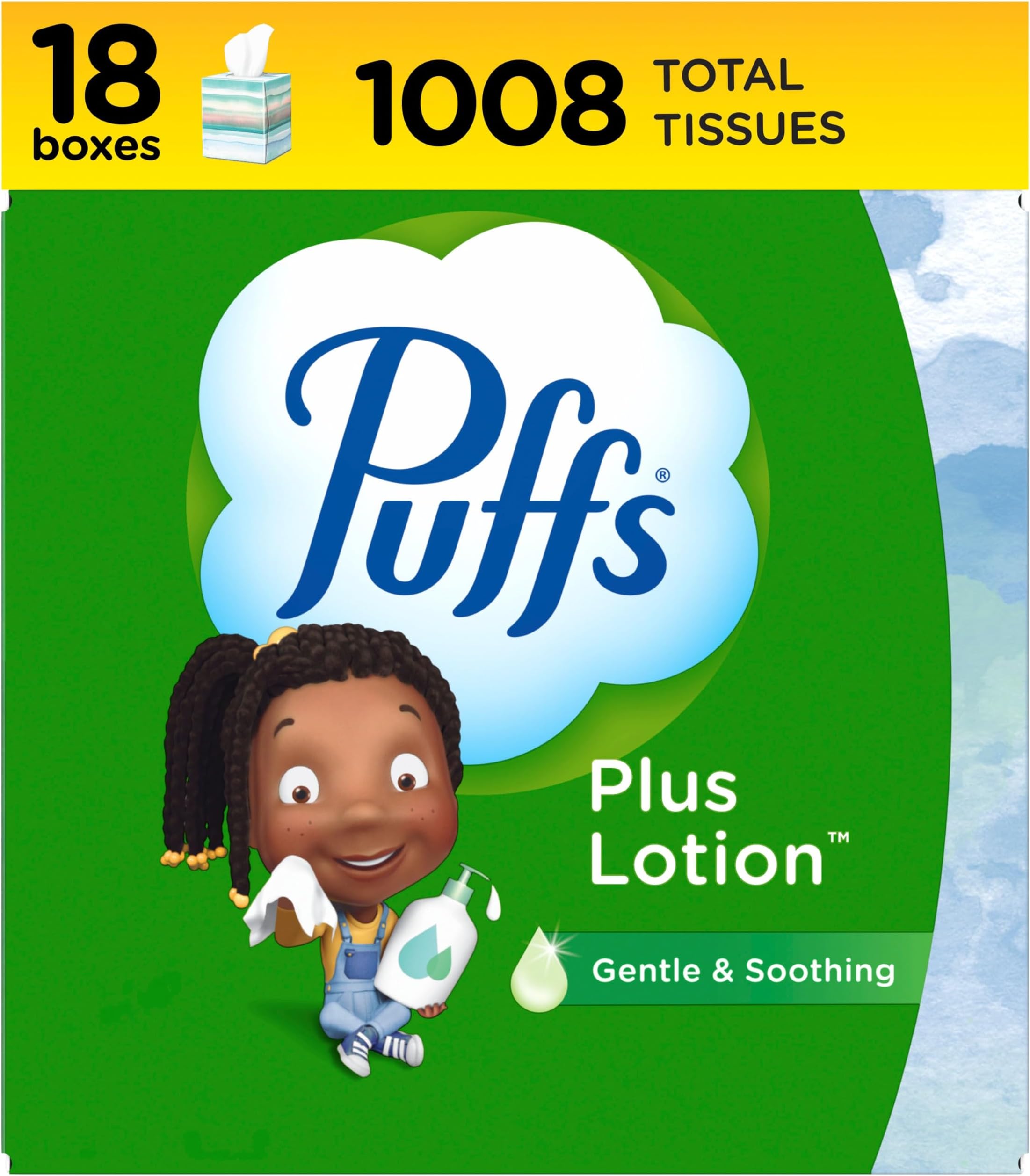 Amazon.com: Puffs Basic Facial Tissues, 180 ct, 3 pk : Health & Household