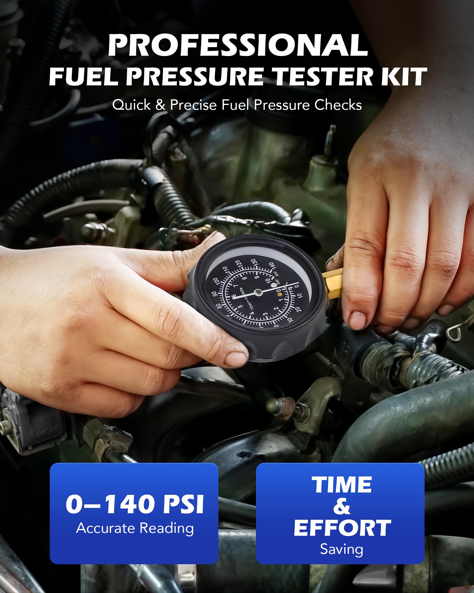 Snapklik.com : Orion Motor Tech Fuel Pressure Test Kit, Fuel Pressure ...