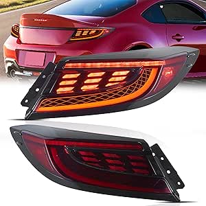 Amazon.com: VLAND LED Tail lights Assembly Fit for Toyota GR86/ Subaru BRZ 2nd Gen ZN8/ ZD8 2021 ...