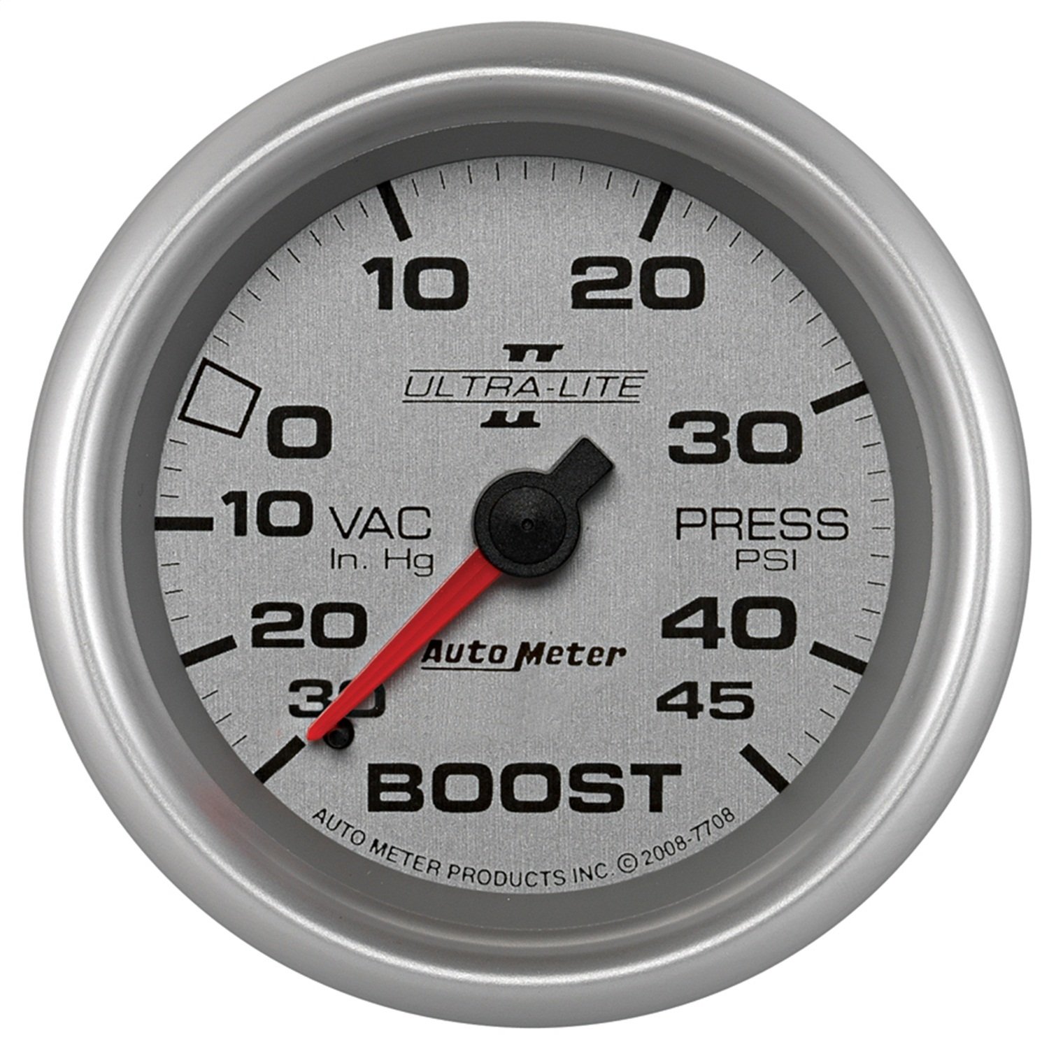 Vacuum Boost Gauge Auto Meter 4401 Ultra-Lite Vacuum Boost