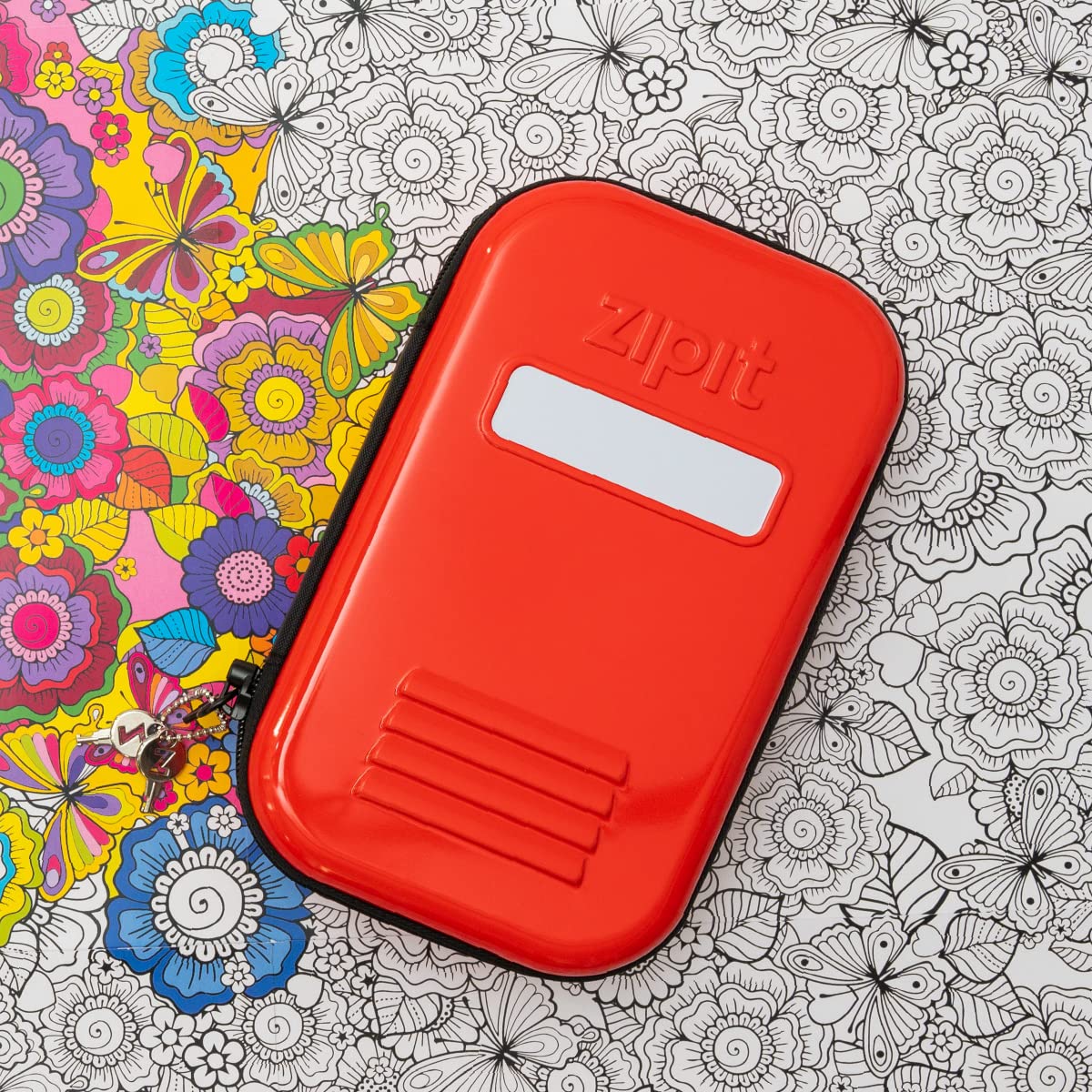 Snapklik.com : ZIPIT Lock Pencil Case For Kids Lockable Tin Box For ...