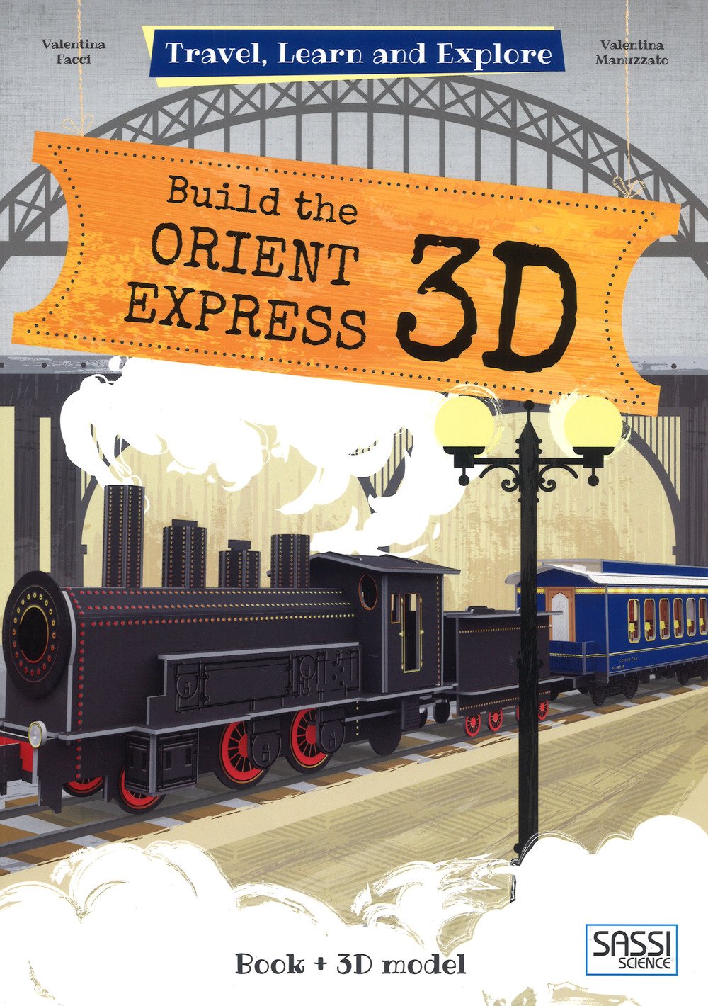 BUILD THE ORIENT EXPRESS 3D: 1: Amazon.co.uk: V: 9788868607647: Books