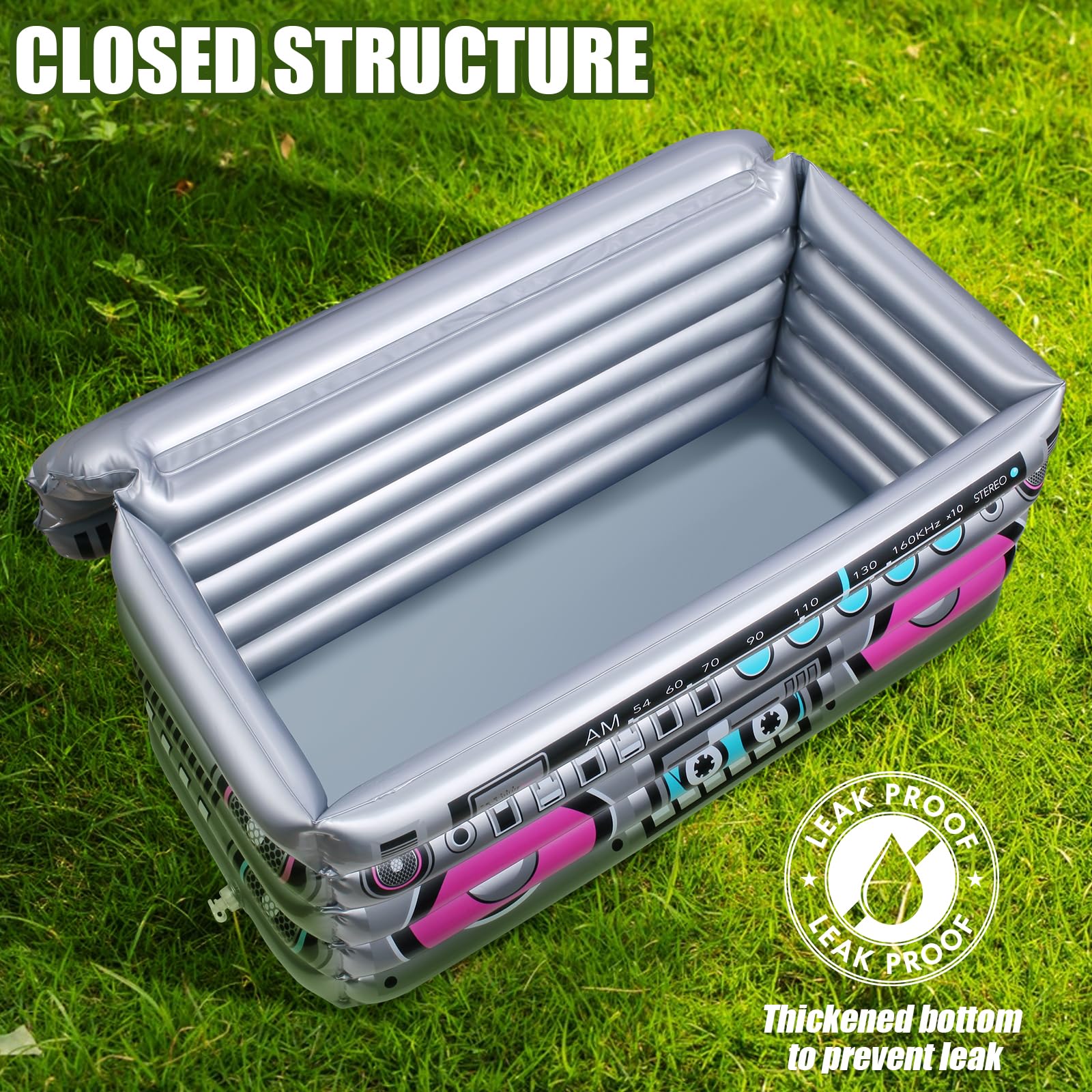Snapklik.com : Inflatable Cooler For Parties, Radio Designed Style ...
