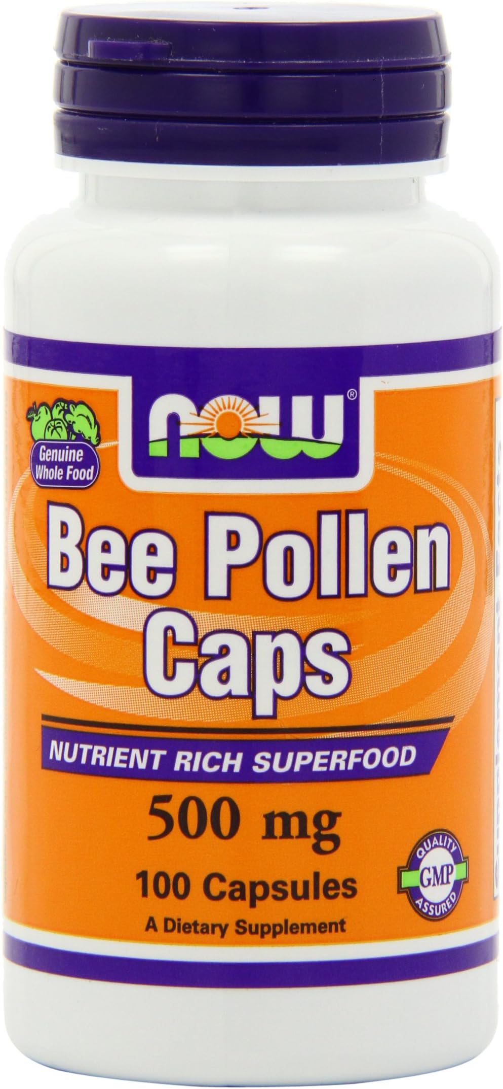 Amazon.com: Bee Health Pollen 100 Capsules 500Mg : Health & Household