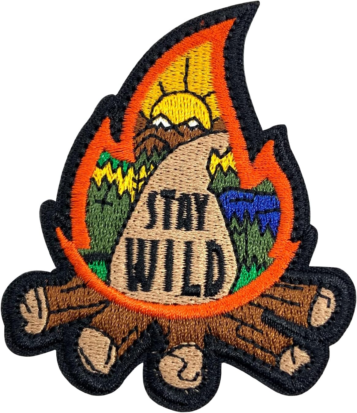 Amazon.com: Yuppies Skeleton Hook and Loop Embroidered Patches(Angel ...