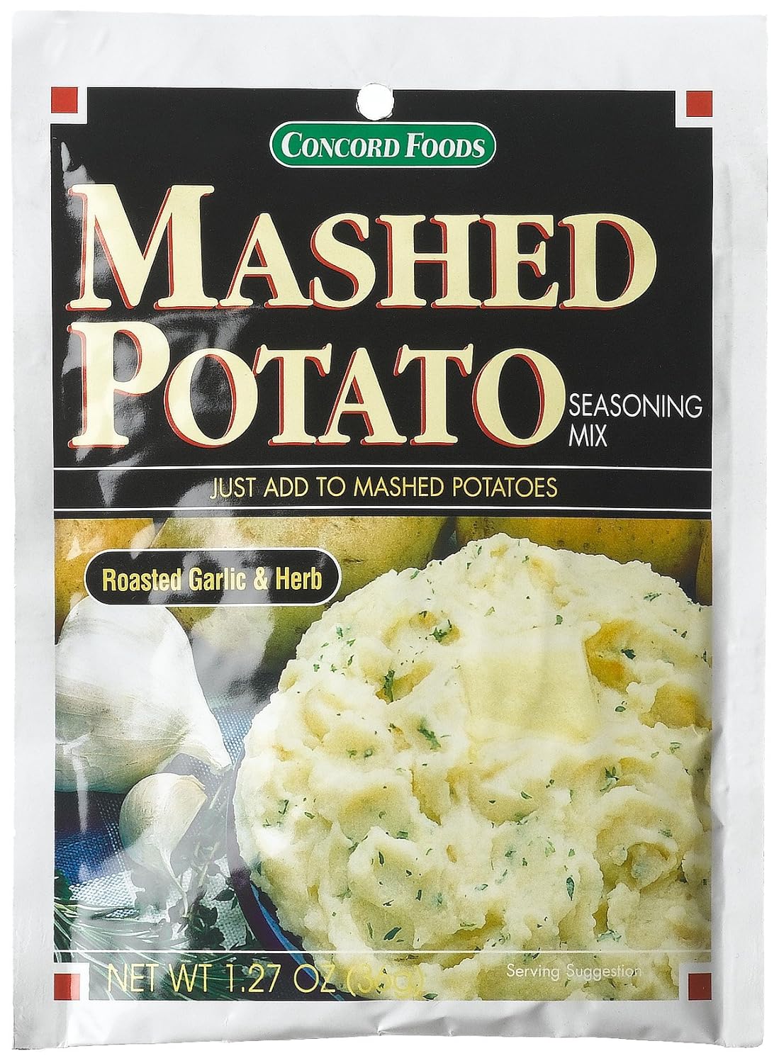 Amazon.com : Produce Partners Mashed Potato Seasoning Mix, 1.27 oz ...
