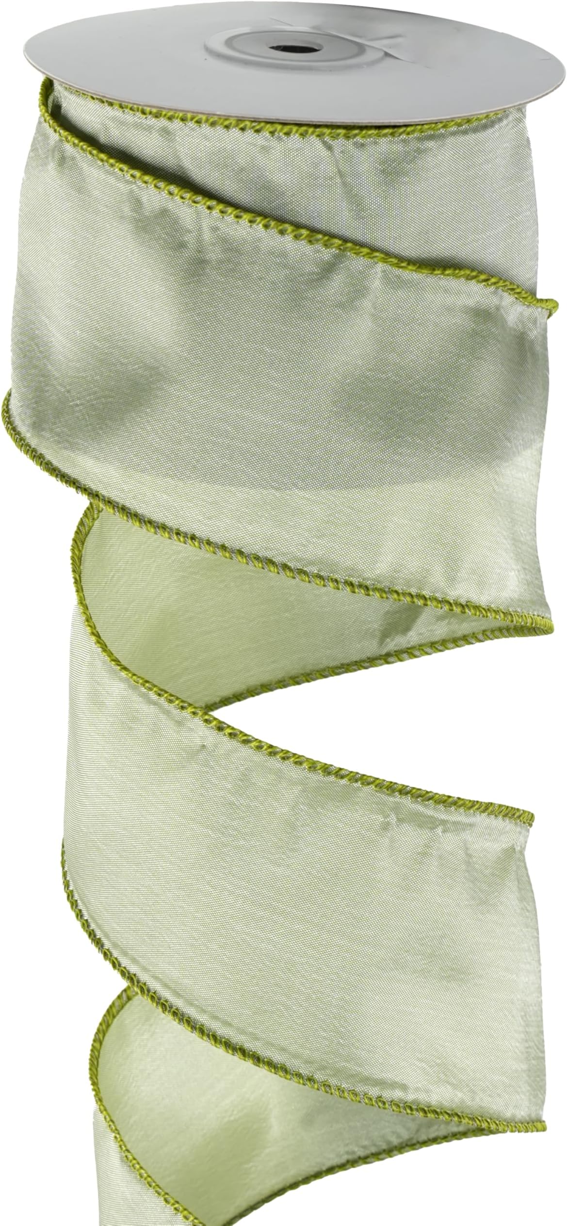 Amazon.com: Generic Moss/Sage Green Wired Chiffon Ribbon 1-1/2 Inch ...