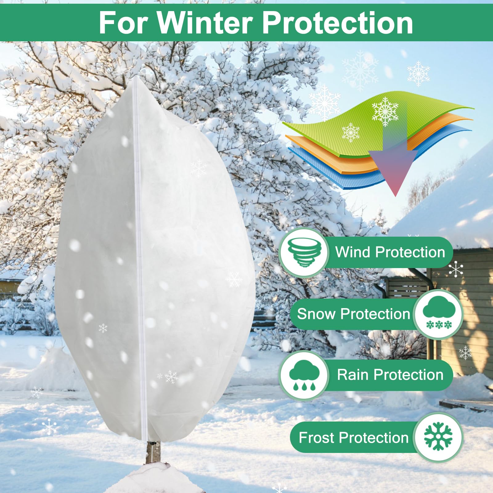 Snow Protection For Shrubs Learn About Hydrangea Winter Protection
