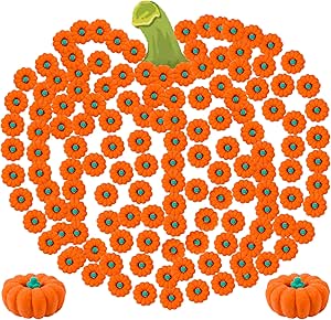 Amazon.com : 300 Pieces Thanksgiving Pumpkin Erasers Bulk Fall Erasers ...