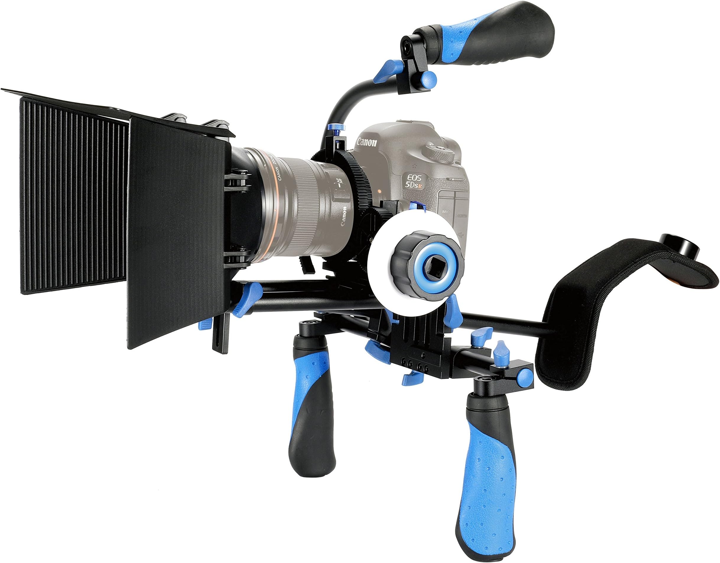 Amazon.com : Morros DSLR Rig Movie Kit Shoulder Mount Rig with Follow ...