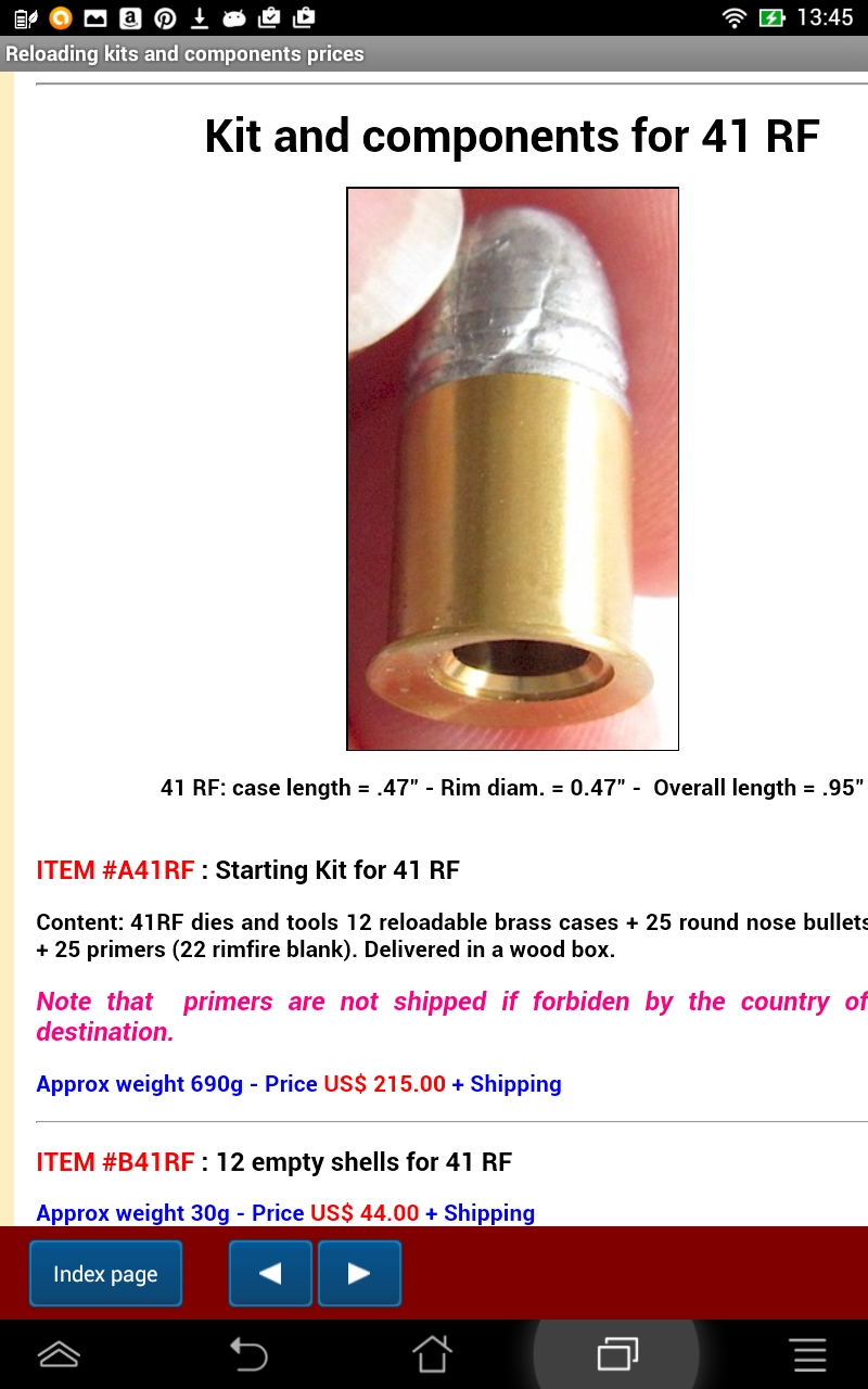 Reloading .32 .38 .41 rimfire black powder cartridges:Amazon.de ...