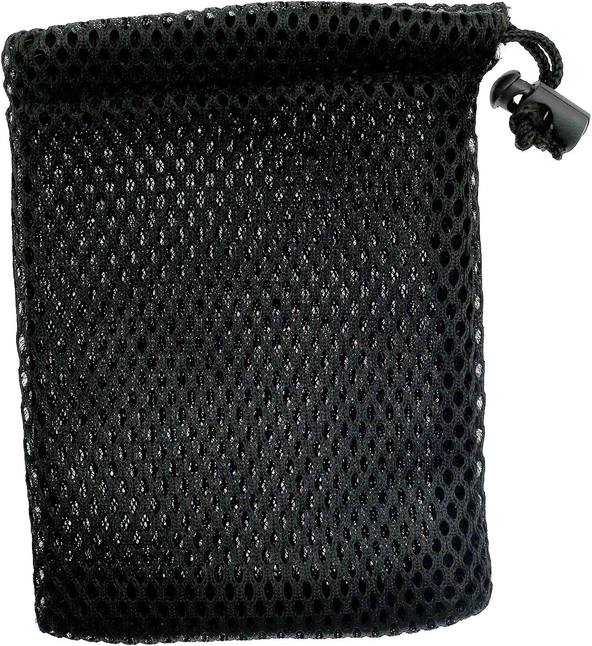 Amazon.com: Mecion 6pcs Nylon Mesh Drawstring Bag Black Pouches for ...
