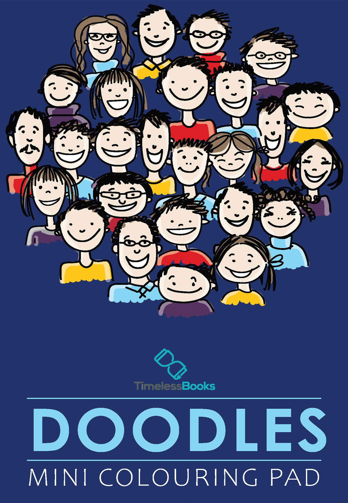 Buy Doodles - Mini Adult Colouring Pad Book Online at Low Prices in ...