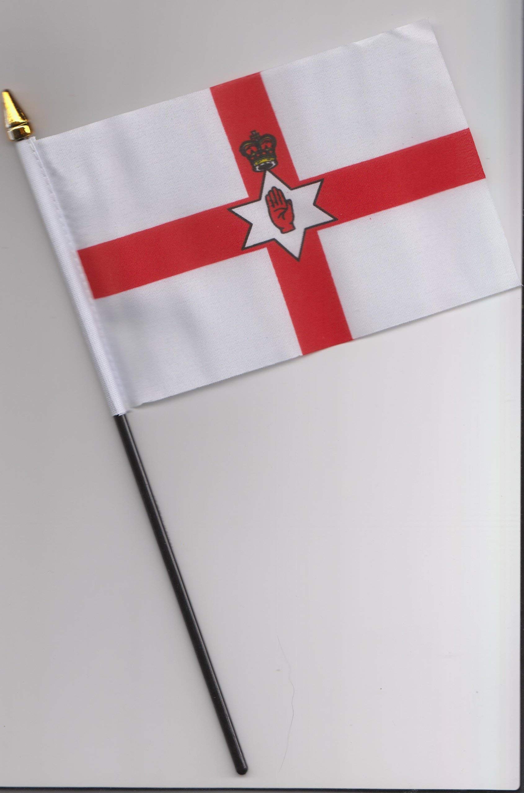 Northern Ireland Hand Flag 25cm : Amazon.co.uk: Garden