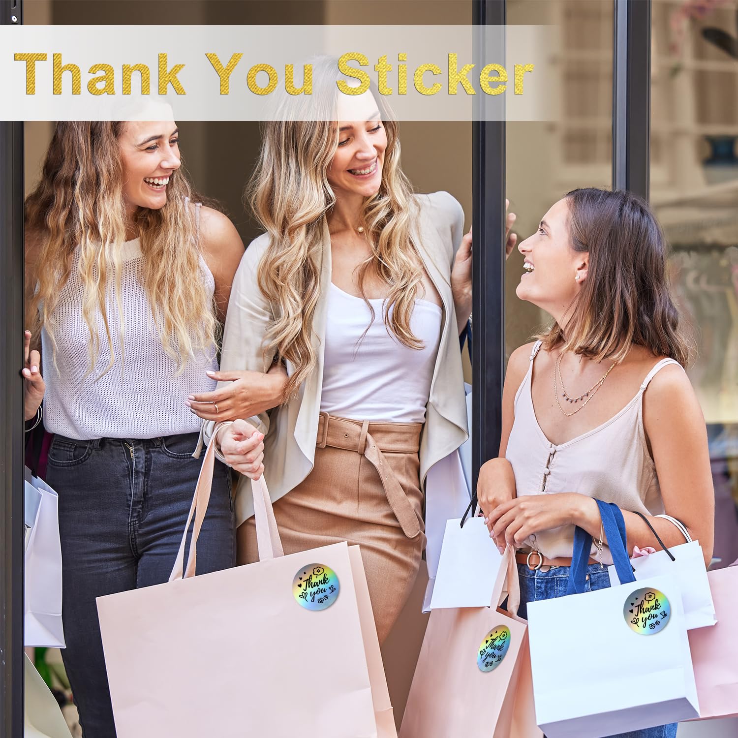 Snapklik.com : Holographic Finish Laser Silver Labels, 2 Round Label ...