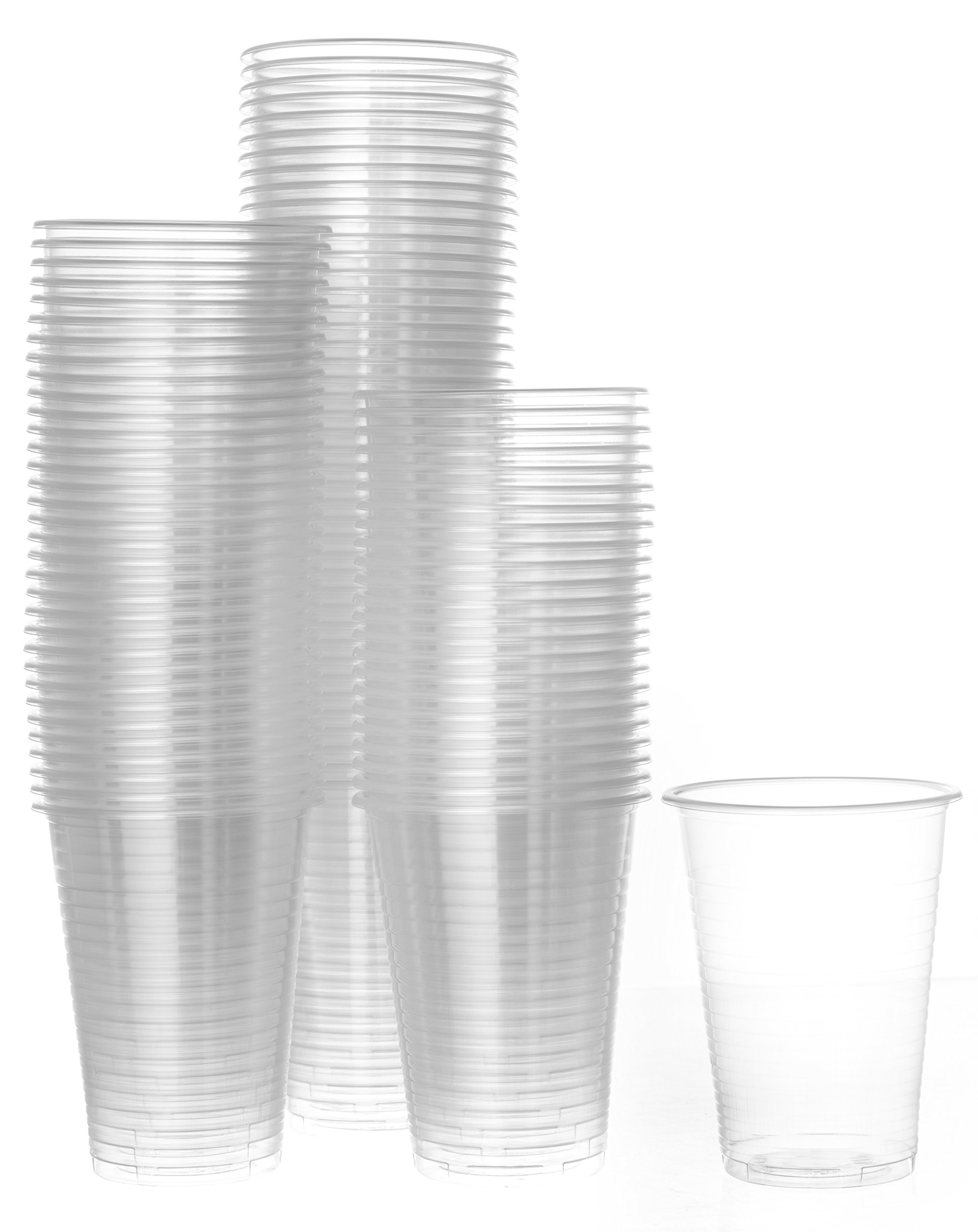 Snapklik.com : 1200 Count - 7 Oz Cups Settings Clear Disposable Plastic ...