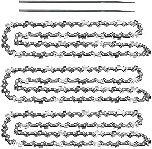 Amazon.com : (3 Pack) 20-Inch Chainsaw Chain-3/8" Pitch .050" Gauge 72 Drive Links with 2 Bonus ...