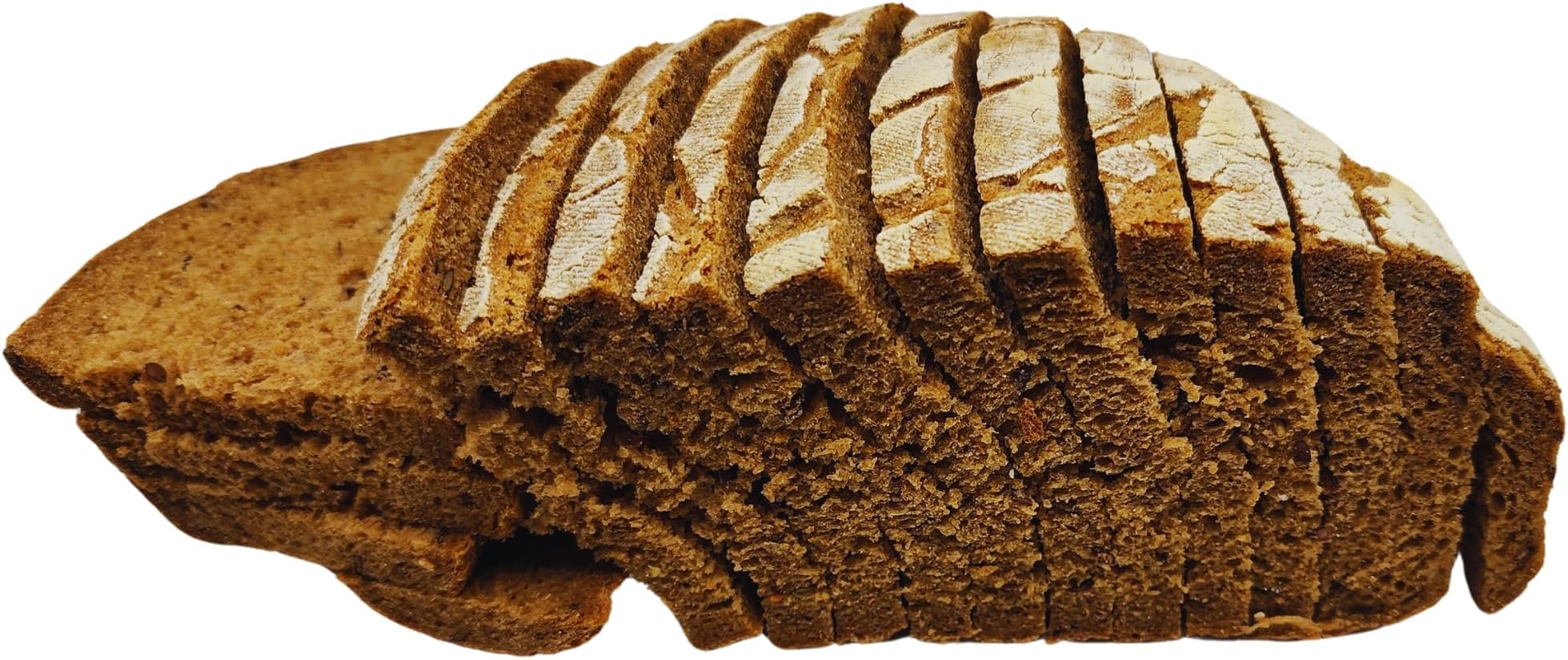Amazon.com: German Farmer Bread Pack of 2 Rye Bread with linseed ...