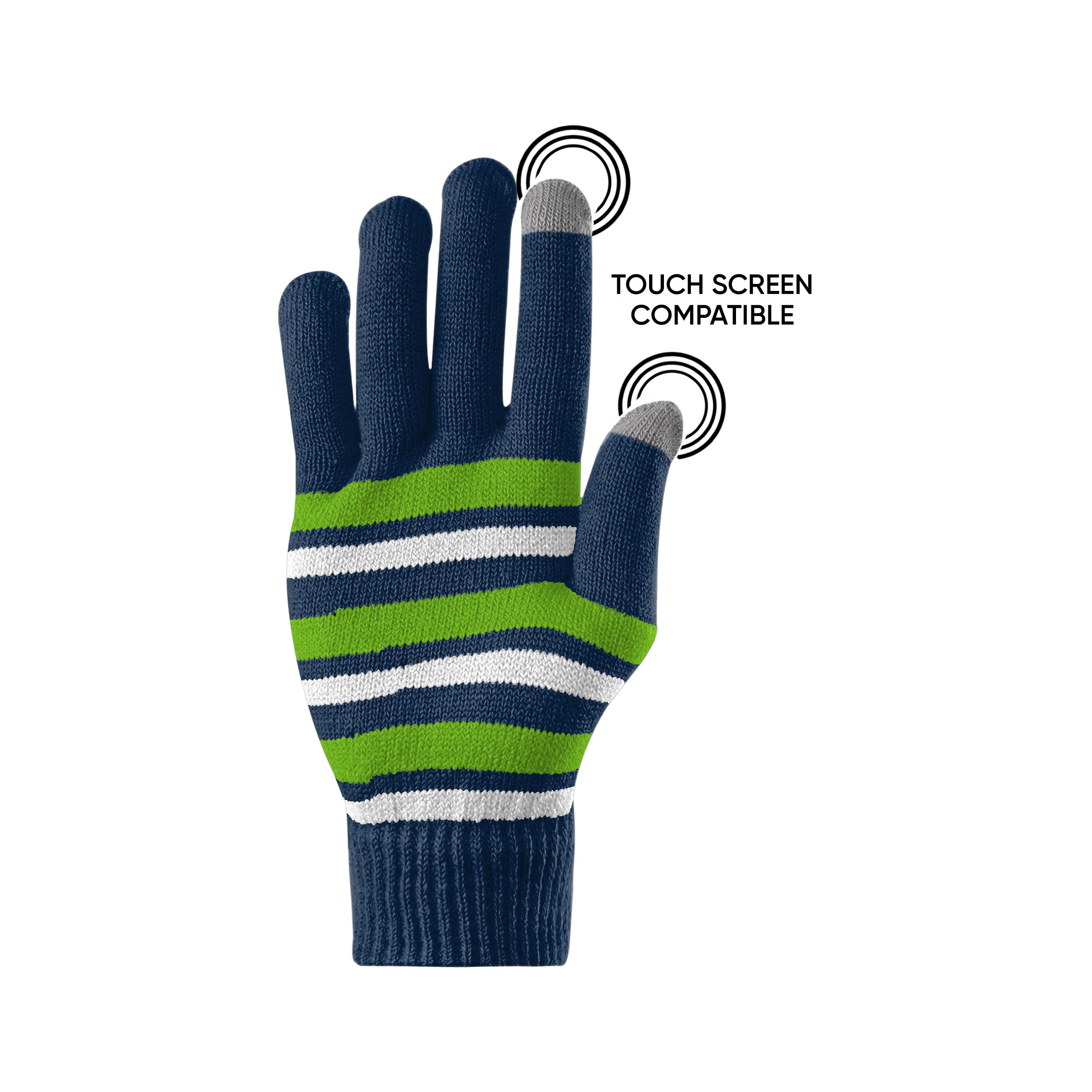 FOCO Unisex Adult Mittens FOCO Team Logo Mittens - Officially Licensed ...