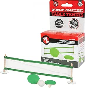 World's Smallest Table Tennis, Travel game, Miniature tennis : Amazon ...