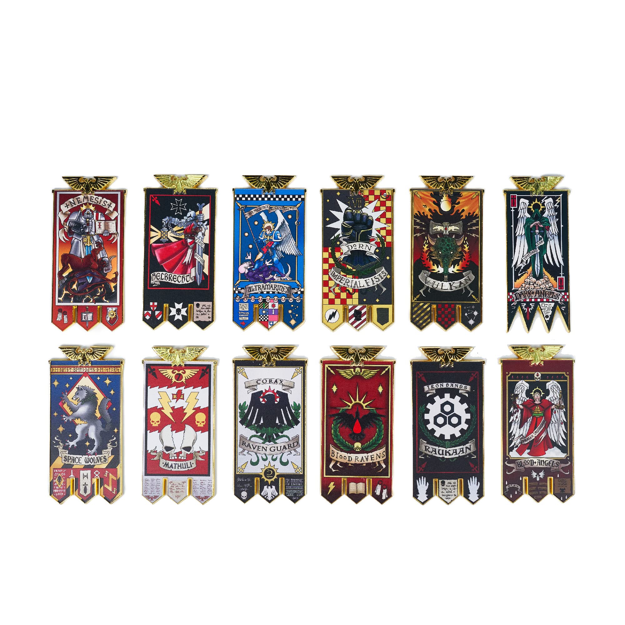 Amazon.com: Starforged Space Marines Legion Battle Flag Collection ...