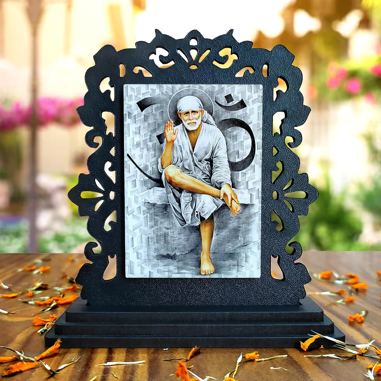 Buy VPRINT QUALITY Small Wooden Sai Baba Idols Sai Baba Idols with ...