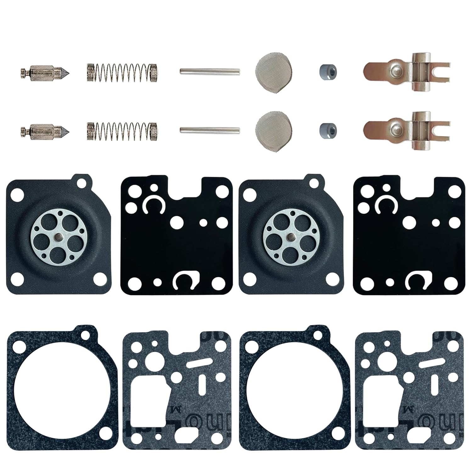 Amazon.com : 2 Pack RB-123 Carburetor Carb Repair Rebuild Gasket ...
