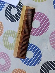 Buy The Legend Organic Pure Neem Wood Comb, Brown Online at Low Prices ...