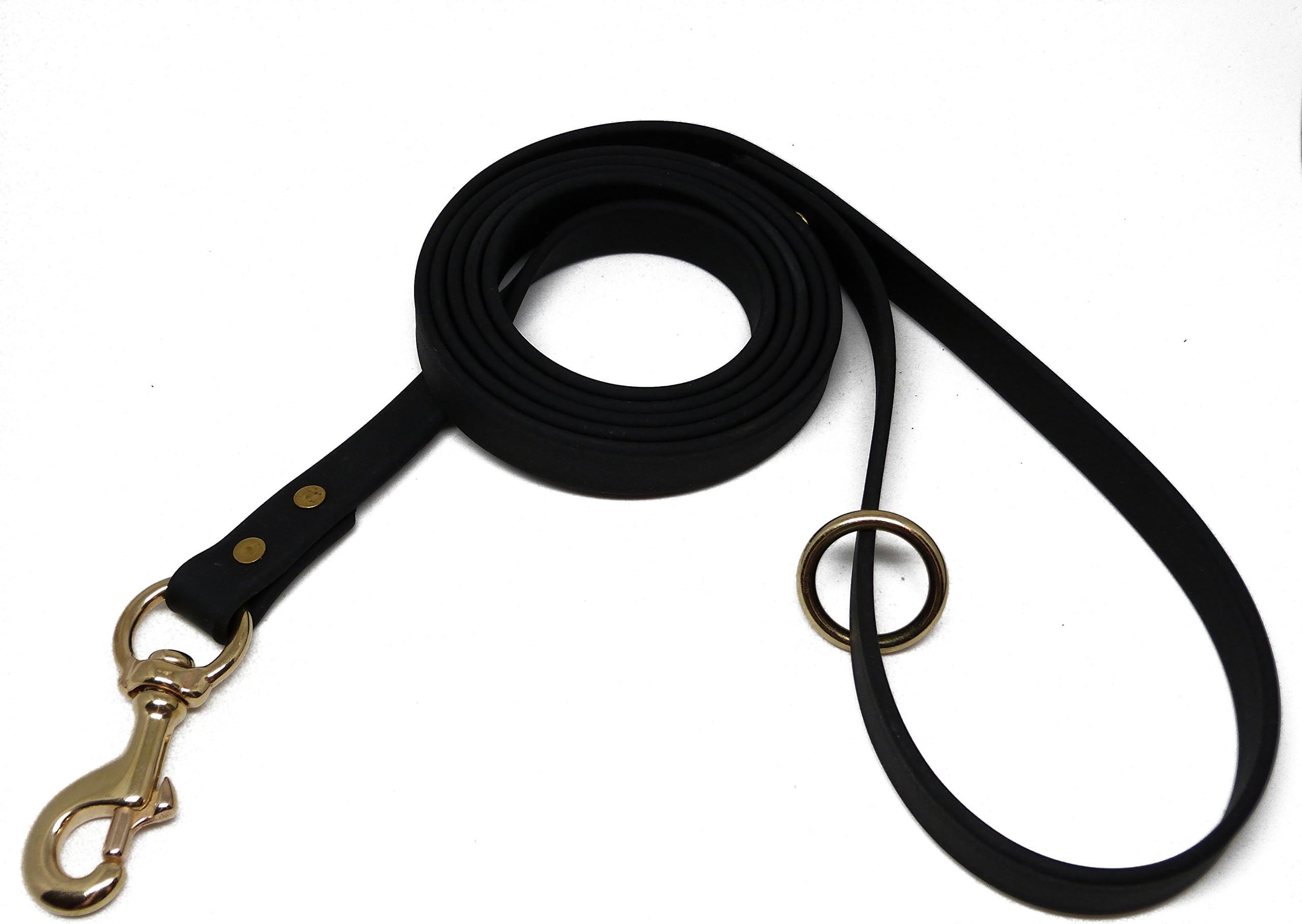 Amazon.com : Signature k-9 Biothane Leash, 5-Feet x 5/8-Inch, Black ...