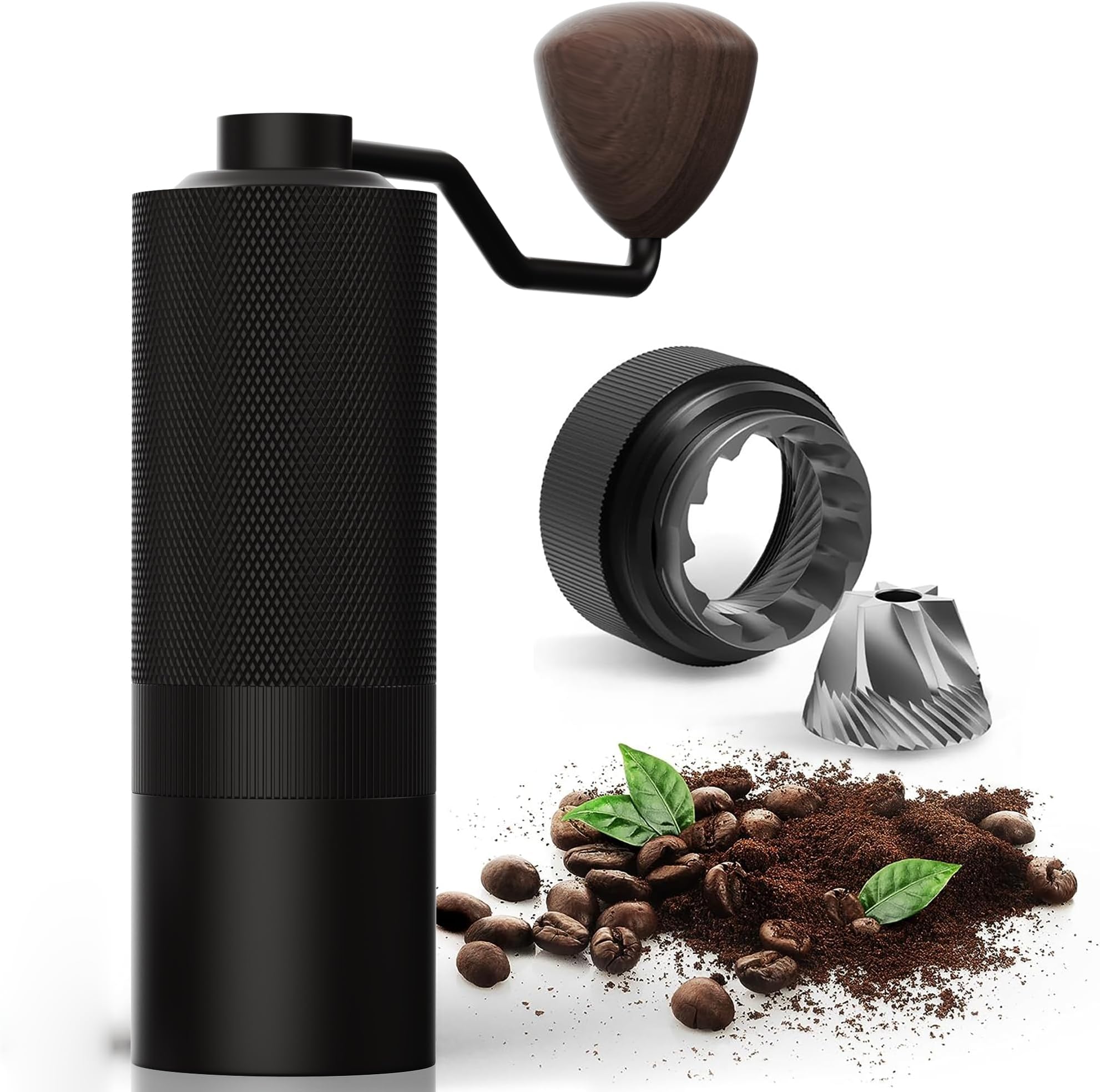 Amazon.com: Nidouillet Manual Coffee Grinder with Six Axis CNC ...