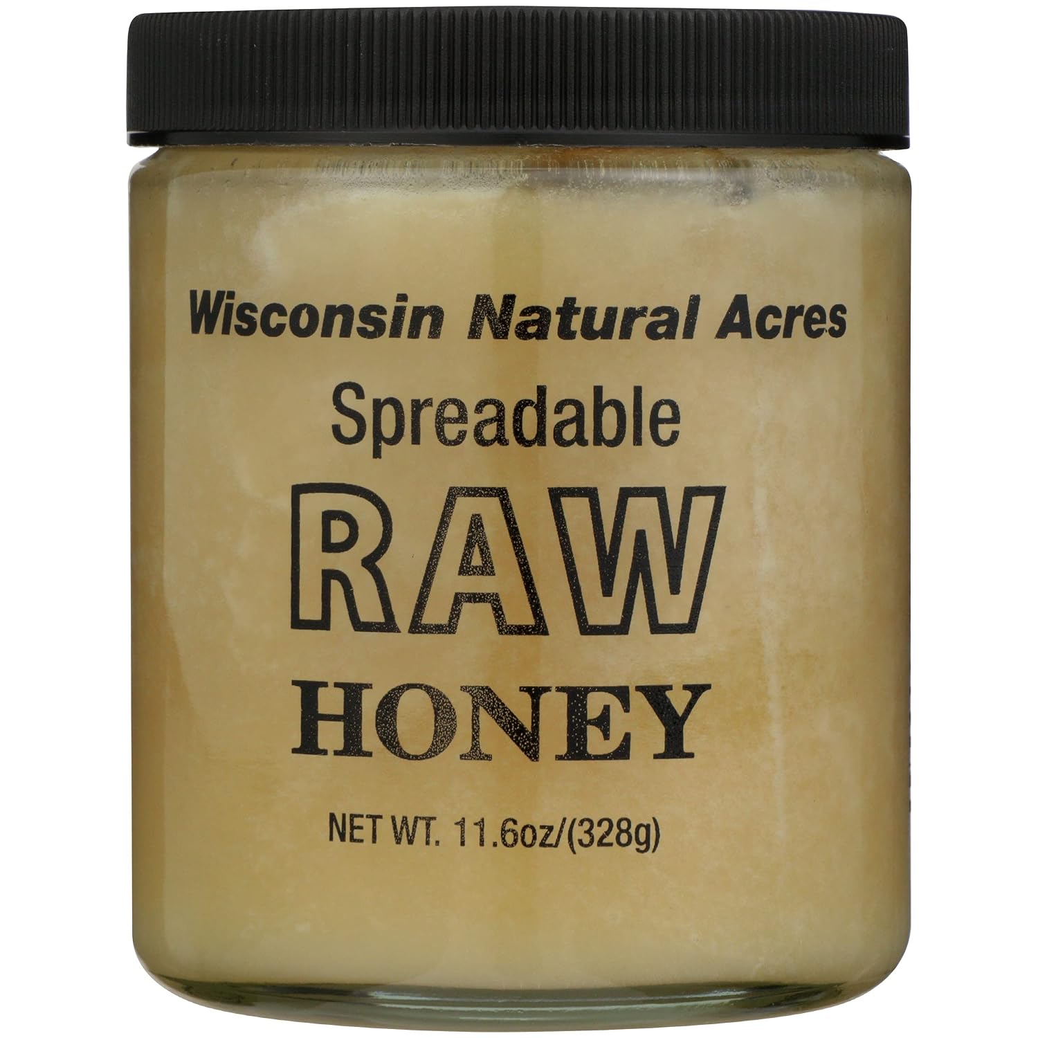 Amazon.com : WISCONSIN NATURAL ACRES Raw Honey Spread, 11.6 OZ ...