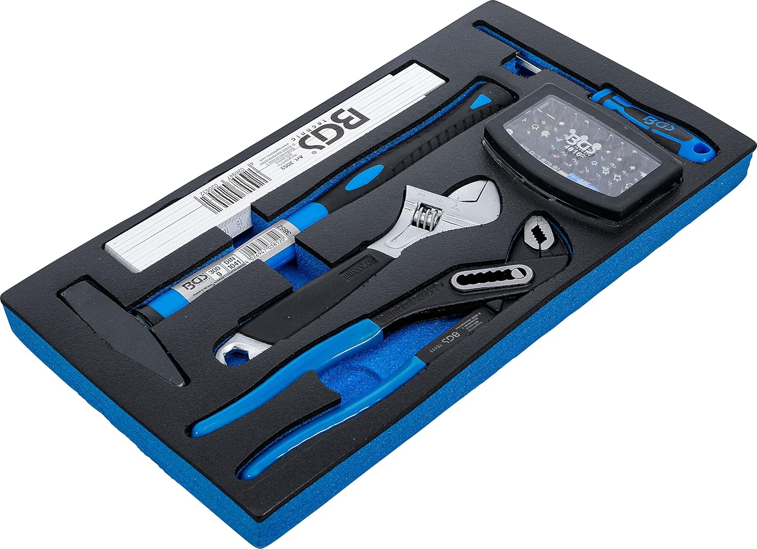 BGS 2002-9 | Foam Tray for BGS 2002 | Hand Tools and Bit Set | 37 pcs ...