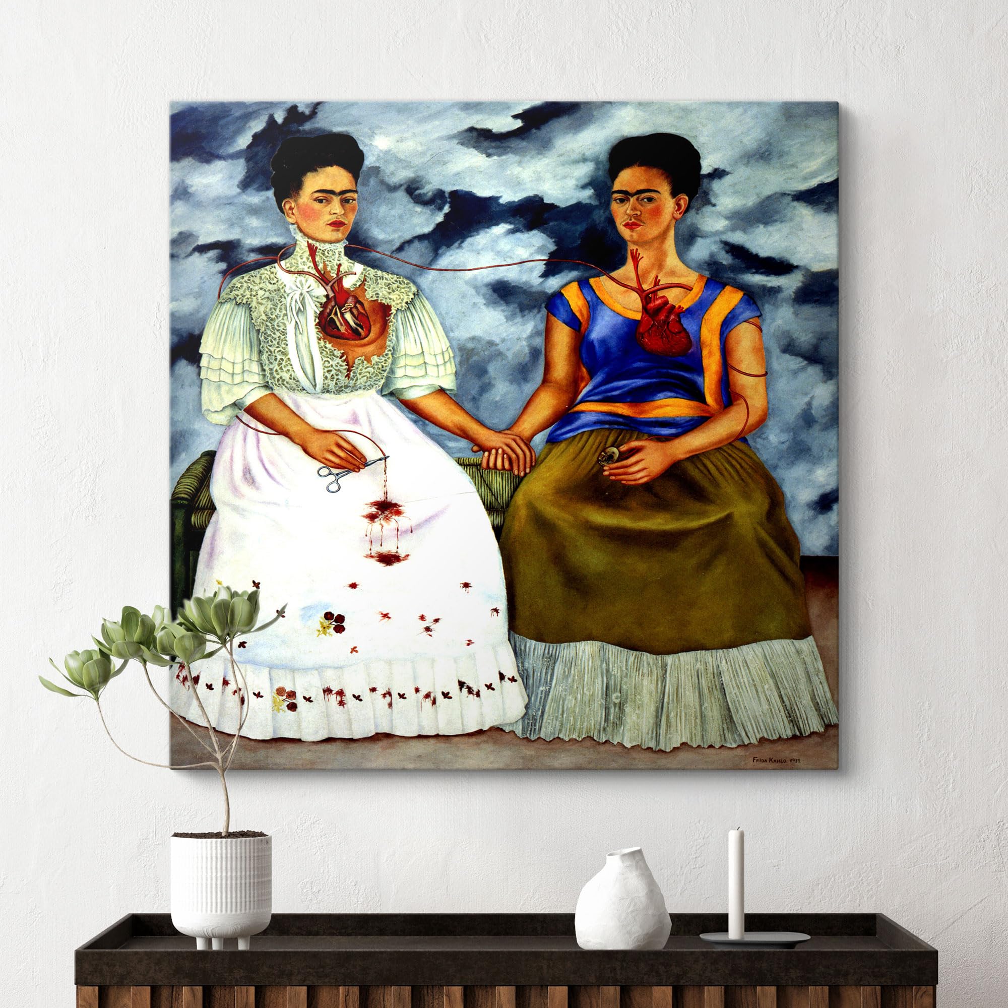 Frida Kahlo Les Deux Fridas Originales The Two Fridas Of Frida Kahlo