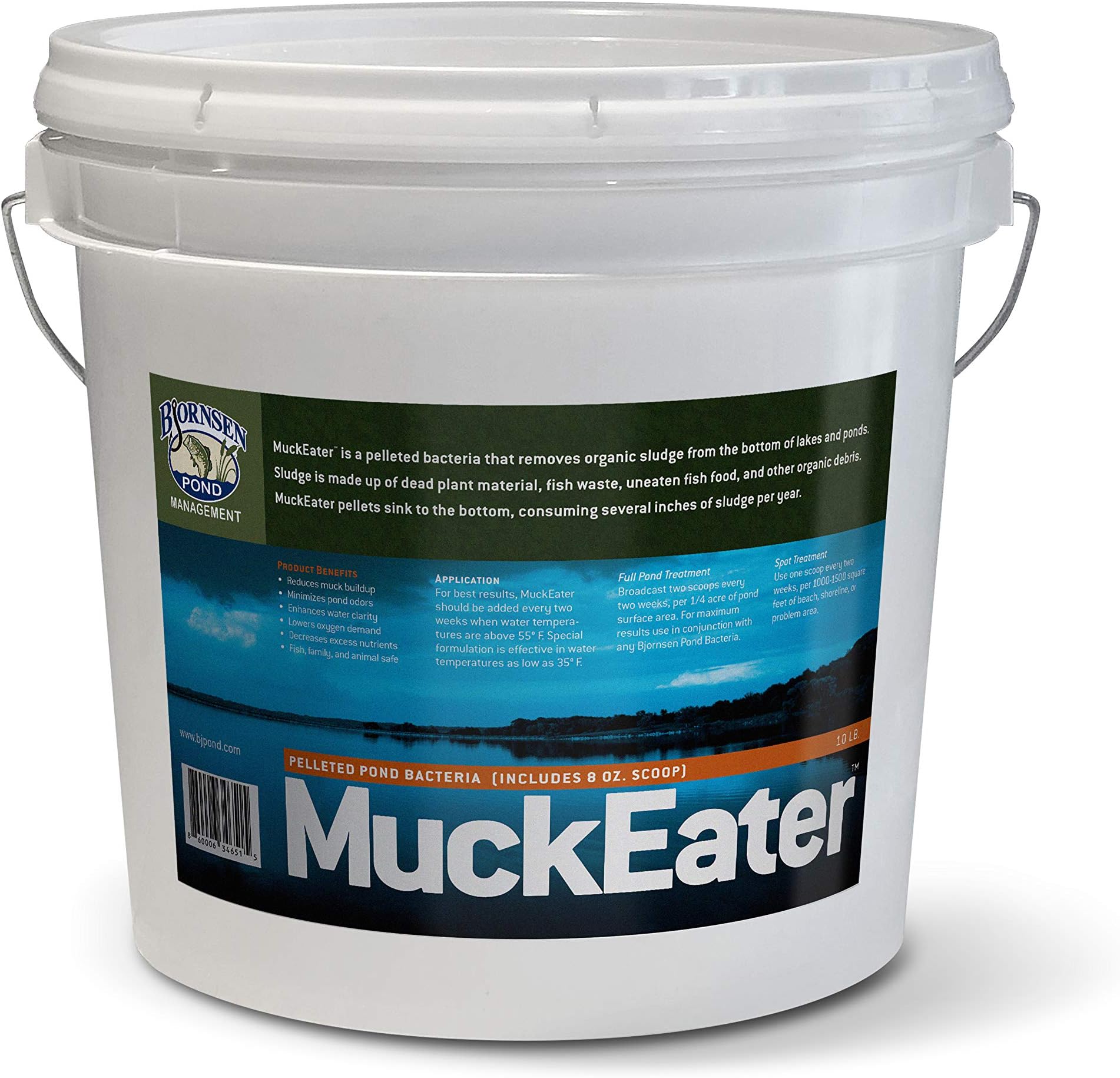 Amazon.com : MuckMaid® Muck Eliminator - 5 Pound : Patio, Lawn & Garden
