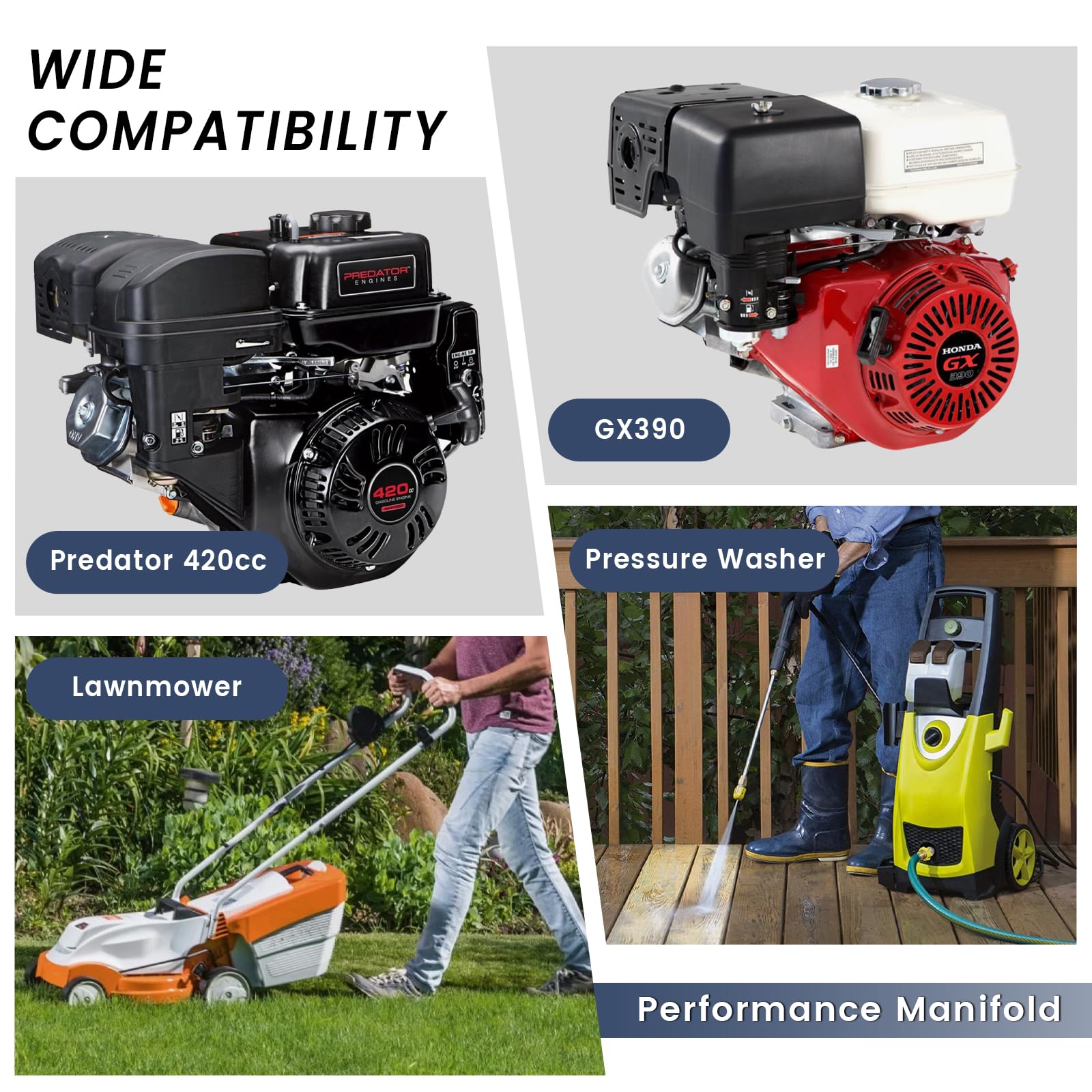 Snapklik.com : Racing Intake Pipe Inlet Manifold Adapter Kit For ...