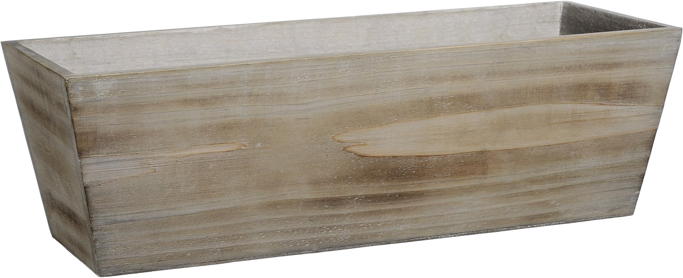 Amazon.com : Classic Home and Garden Wood Window Box - Whitewash ...