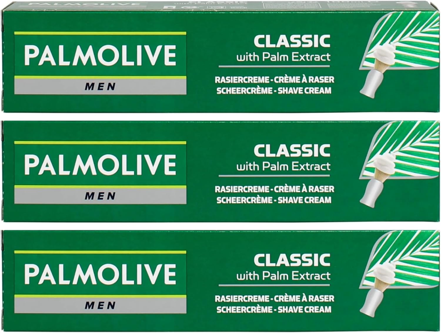 3 Pack - Palmolive Men's Shave Cream Bundle, Set of 3x 100ml. : Amazon ...
