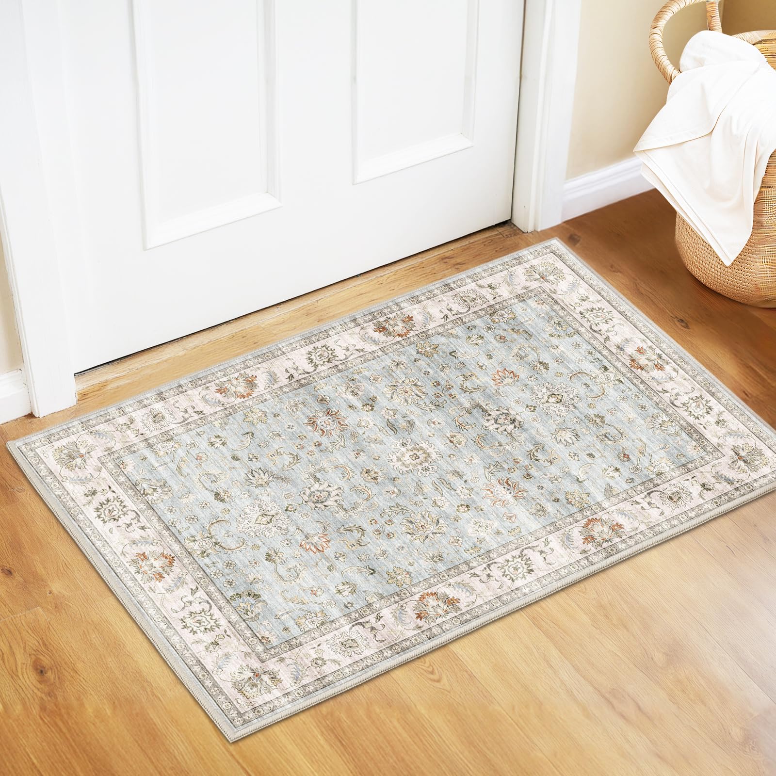Amazon.com: WITSHOCK Indoor Door Mat, Washable Entryway Small Area Rugs ...