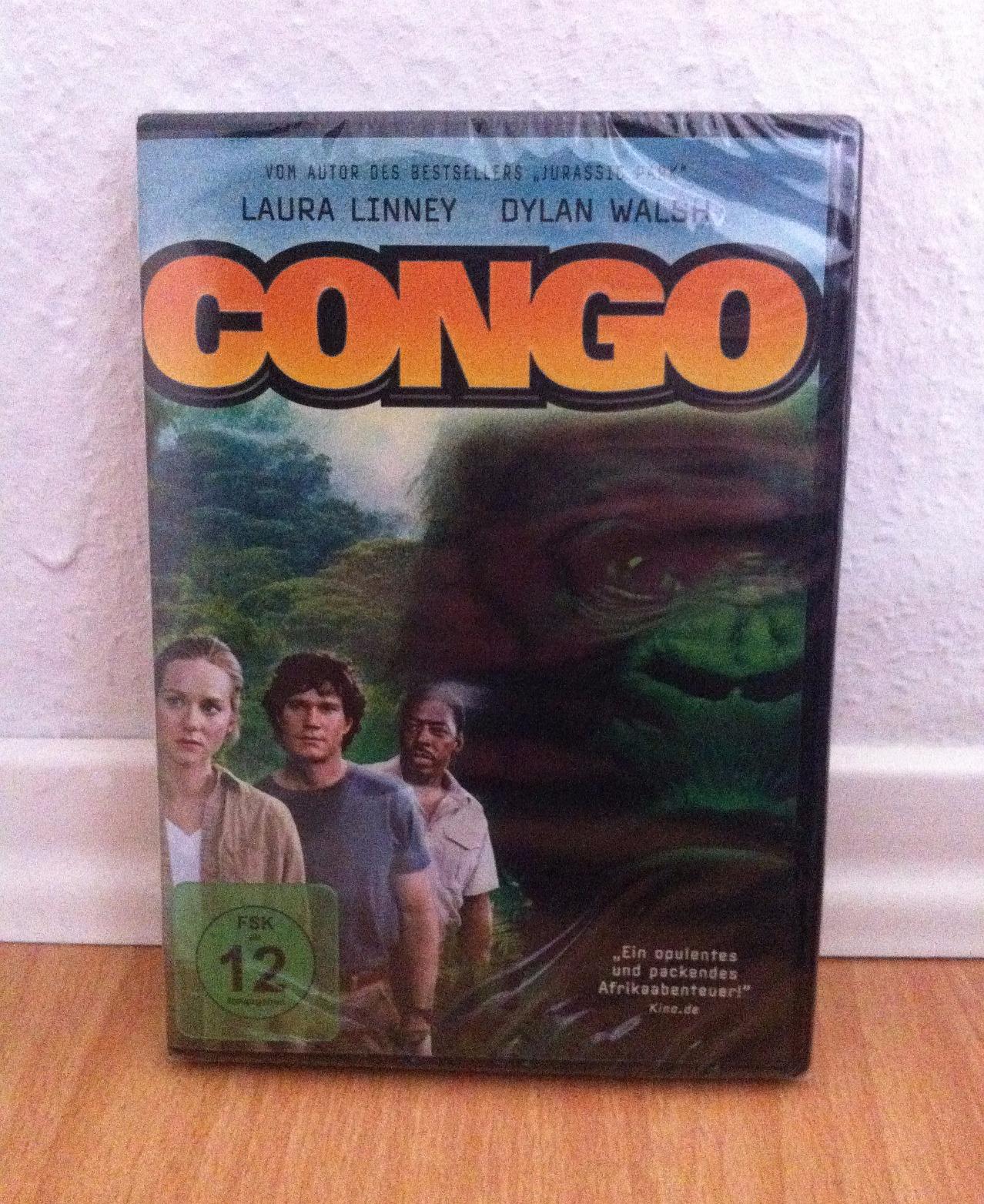 Congo [VHS] : Dylan Walsh, Laura Linney, Ernie Hudson, Tim Curry, Grant ...